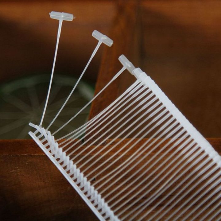 Tag Gun Pin T Shape Plastic Tag Gun Pin (White Color / Black Colours ...