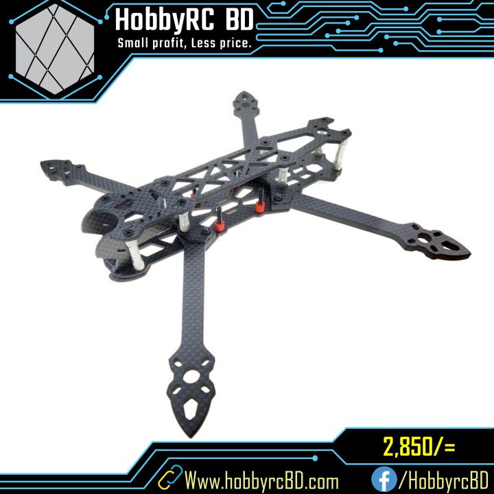 RC MARK 4 5 inch Full Carbon Fiber Frame For RC DIY Racing Freestyle ...