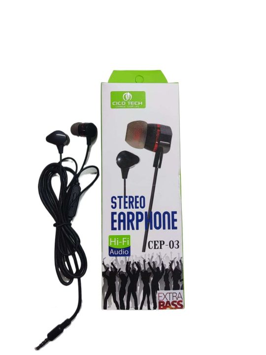 CEP 03 STEREO HEAVY BASS EARPHONE | Daraz.com.bd