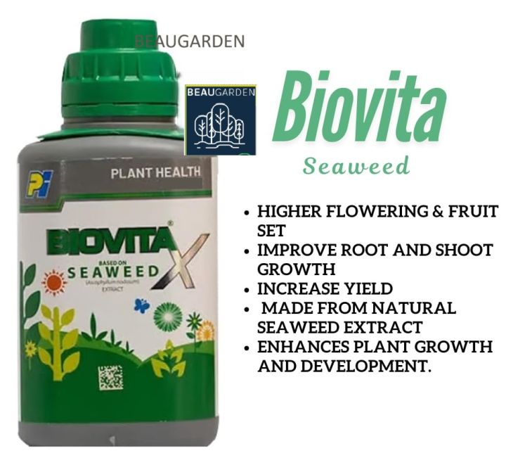 BIOVITA X || Biovita X Liquid (Ascophyllum Nodosum) Plant Growth Regulator Best PGR for plant ...