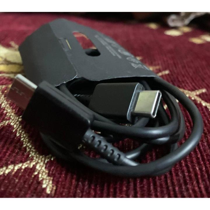 Type C To Type C for Samsung USB-C Super Fast Charging Wall Charger-25W ...