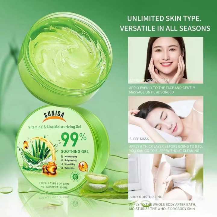 Aloe Vera 99% Moisture Soothing Gel 300g | Daraz.com.bd