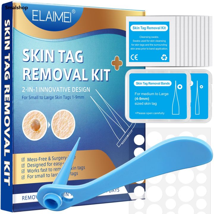2 In 1 Auto Skin Tag Removal Kit Painless Mole Wart Remover Equipment ...