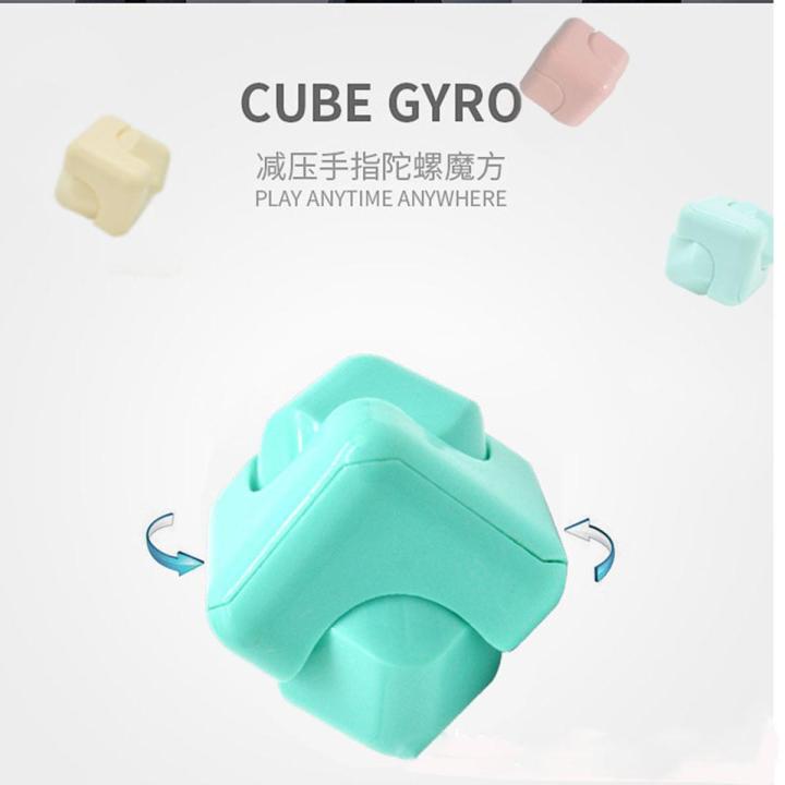 Rubiks Cube Fidget Spinner Puzzle Ball Magic Gyro Cube Toy Whirlwind ...