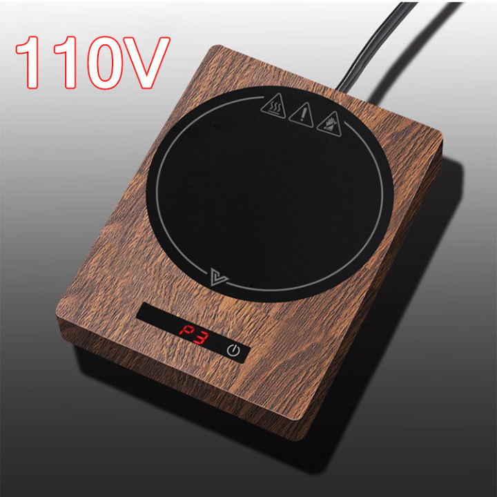 100°C Cup Heater Mug Warmer Hot Tea Makers Automatic Warmer Coaster 5 ...