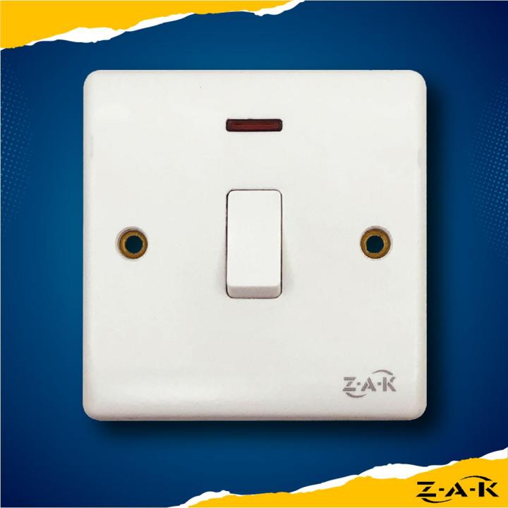 ZAK- 20A DP Switch / Water heater switch /Geyser Switch (Business ...