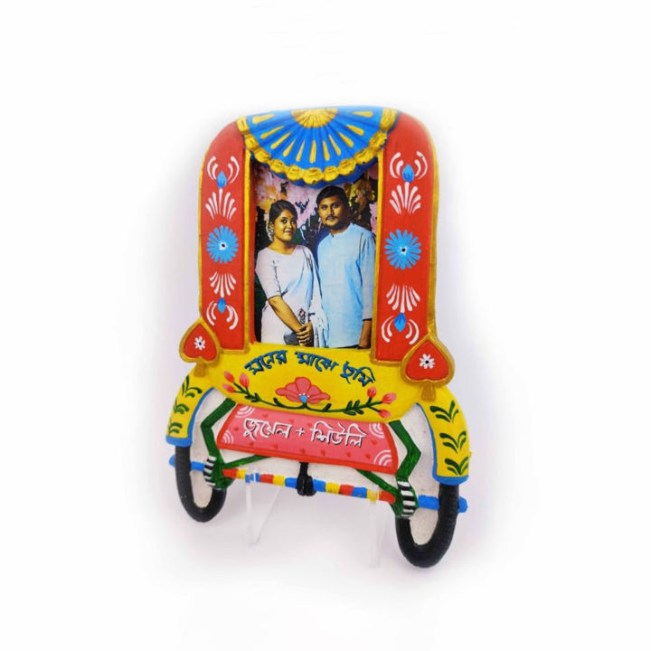 Hat Bakso Rickshaw Desktop Photo Frame | Daraz.com.bd