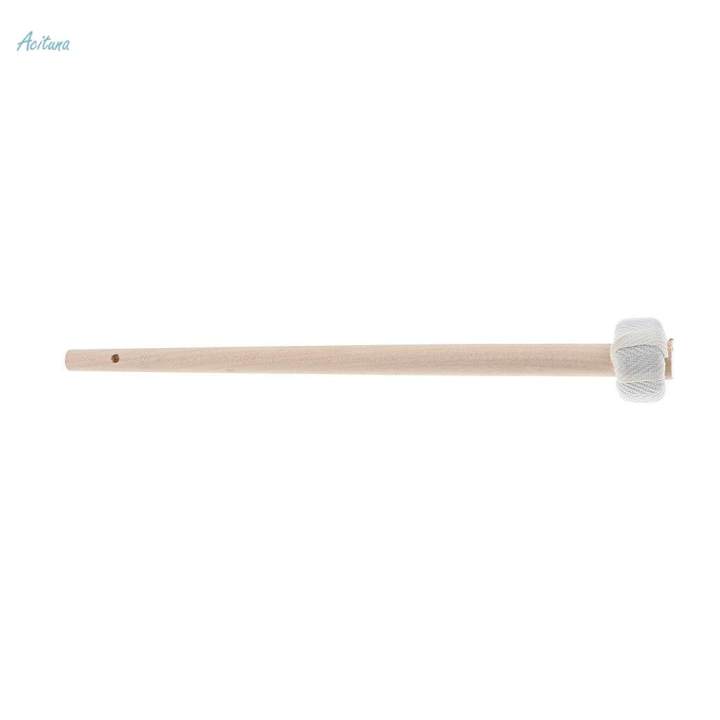 Pack/2pcs Wooden Cymbal Chinese Gong Mallets Beaters Rods Drumstick ...