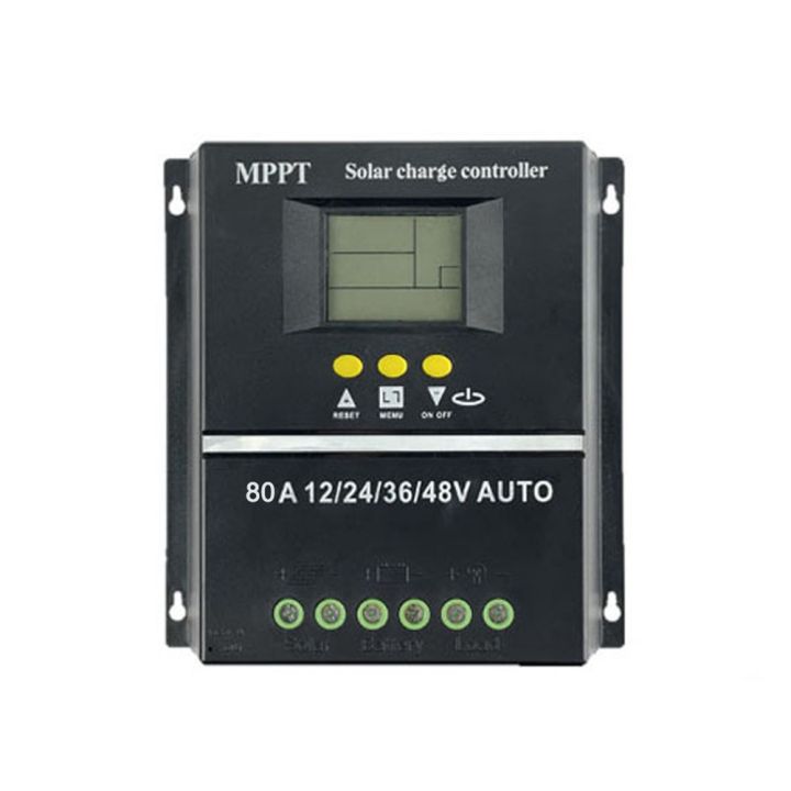 80A MPPT/PWM 12V/24V/36V/48V Solar Charge Controller Auto Controller Tools Solar PV Battery ...