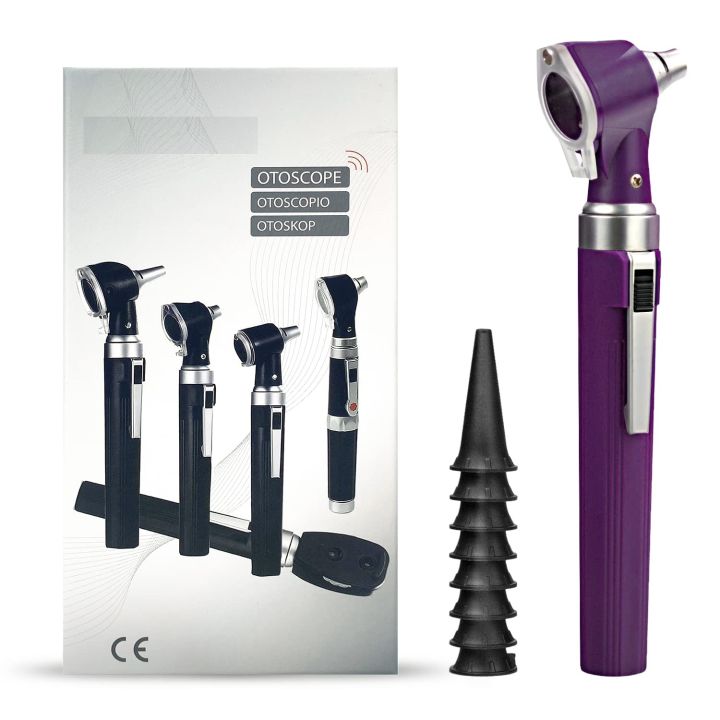 Otoscope OT10G with Light - Ear Infection Detector, Pocket Ear Scope ...