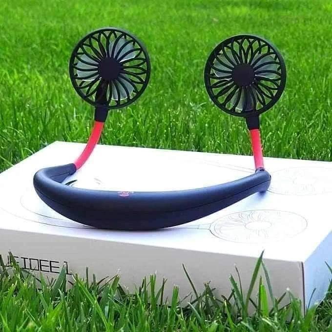 Hand Free Perosnal Fan USB Rechargeable Wearable Portable Handsfree ...
