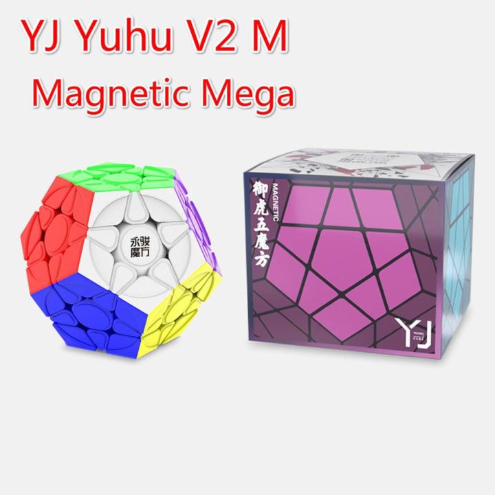 【happy one】Yj Yuhu Megaminxeds V2 Magic Cube Yj Yuhu V2 M Speed 3x3x3 ...