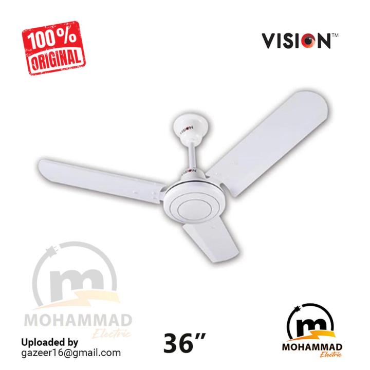 VISION Ceiling Fan Ivory 36" | Daraz.com.bd