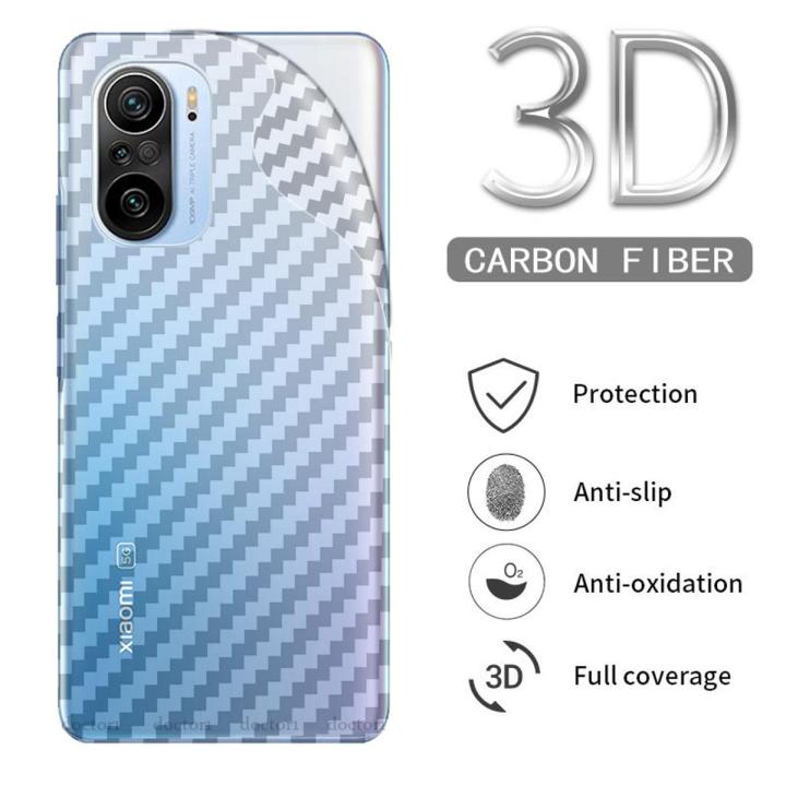 POCO F3 / POCO F3 GT - Carbon Fiber Back Film Sticker | Daraz.com.bd