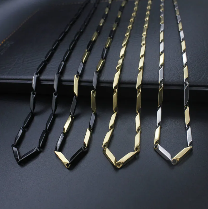 Rice Chain for Men and Boys Stainless Steel Chain | Daraz.com.bd