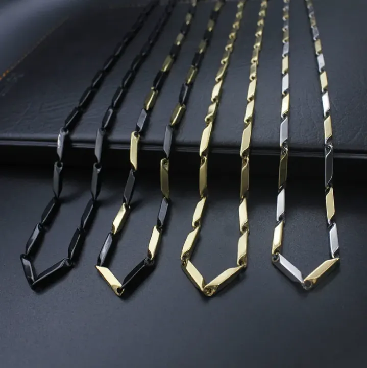 Rice Chain for Men and Boys Stainless Steel Chain | Daraz.com.bd