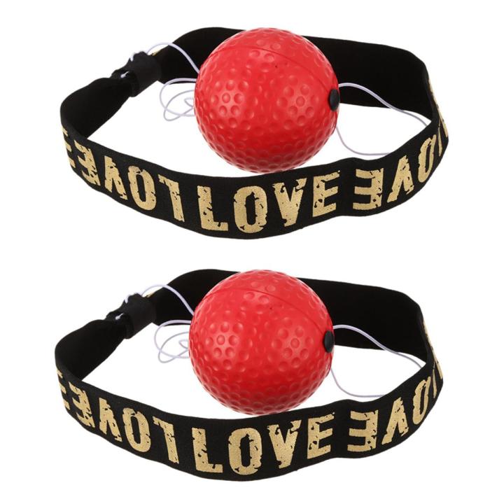 2X Boxing Reflex Speed Punch Ball Sanda Boxer Raising Reaction Force ...