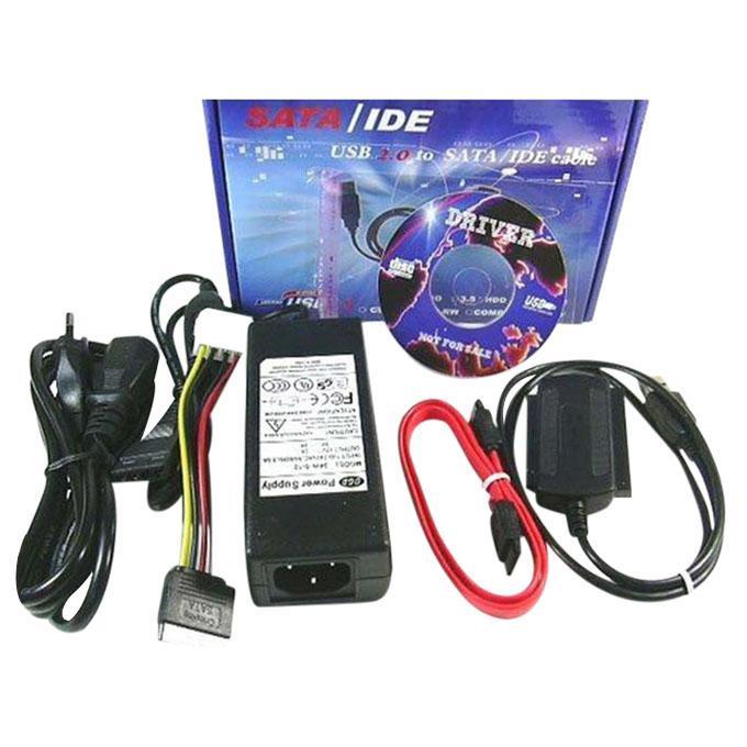 USB 2.0 To SATA & IDE Driver - Black | Daraz.com.bd