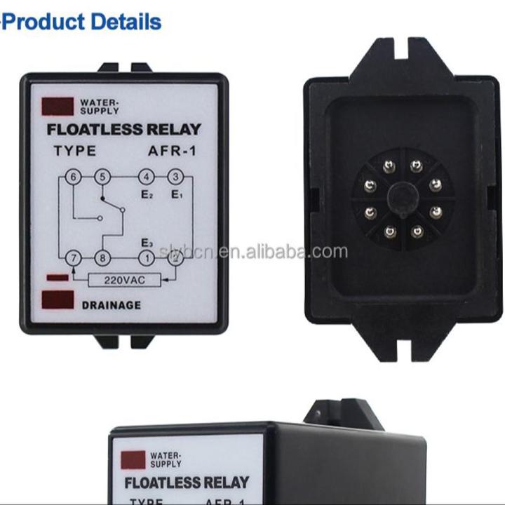 China Imported Afr 1 Floatless Relay With Base Water Supply Liquid Drainage Level Controller