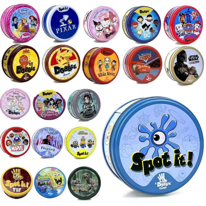 30style Double juego Cards Spot It HP Dobble Card Game Party Board ...