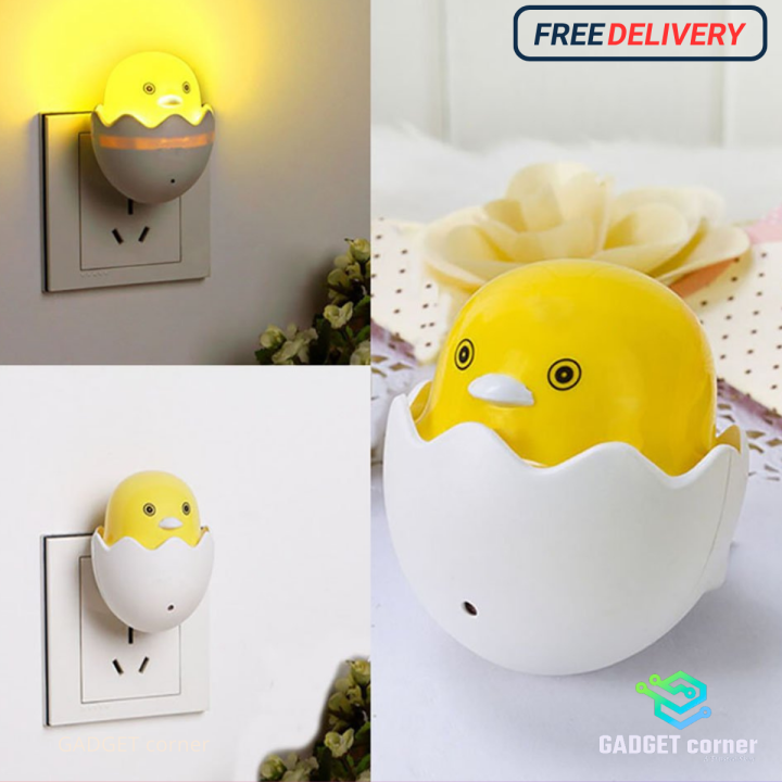 Egg Mushroom LED Egg Shell EU Night Light Lamp - Multi Color Tub ...