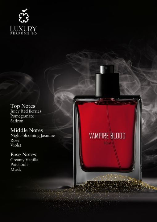 Vampire Blood Super Premium Perfume Oil – 10-Hour Long-Lasting Viral ...