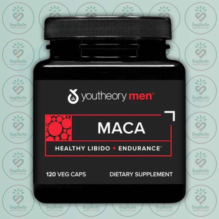 Youtheory Men's Maca – 1000mg – 120 Veg Caps – with Organic Maca Root ...