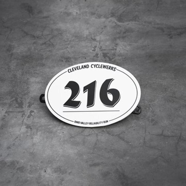 1pc 216 Vintage Motorcylce Table Number Plate Bracket for MOTO CAFE ...
