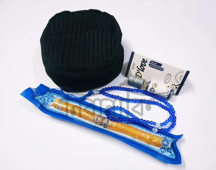Islamic Combo Pack (Tupi,Tasbih,Atar and Miswak) For Men | Daraz.com.bd