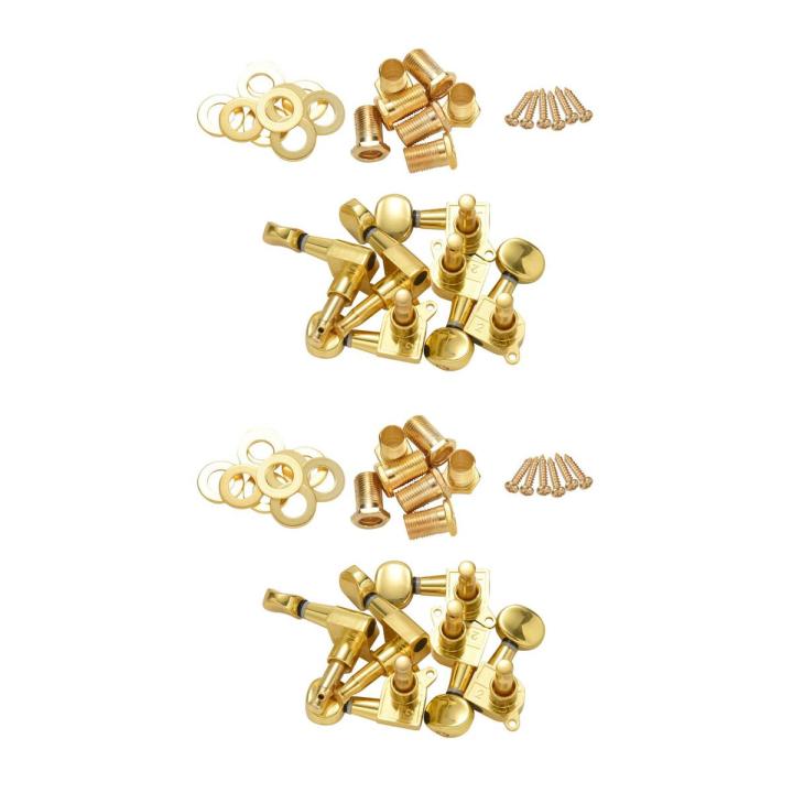 12 Pieces Guitar String Tuning Key Pegs/Machine Head Knobs(for Left and ...