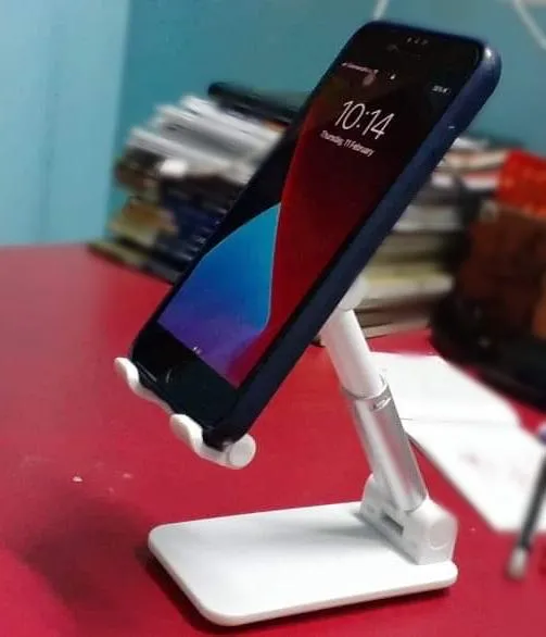 Adjustable Mobile and Tablet Stand Desktop Phone Holder Mobile Stand ...