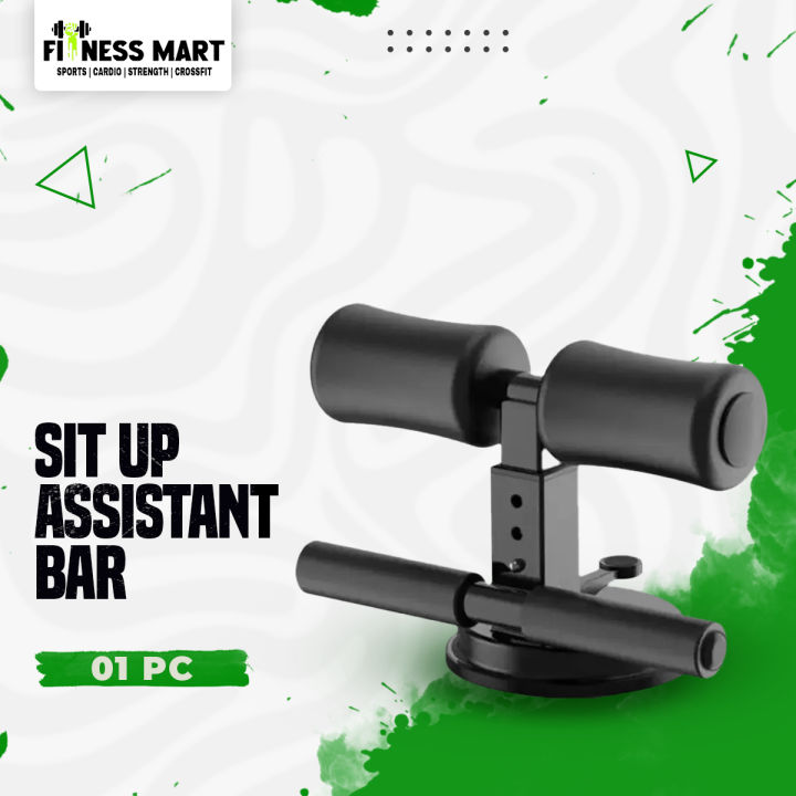 Sit Up Bar, Double Bars Suction Assistant Bar - Fitness Mart | Daraz.com.bd