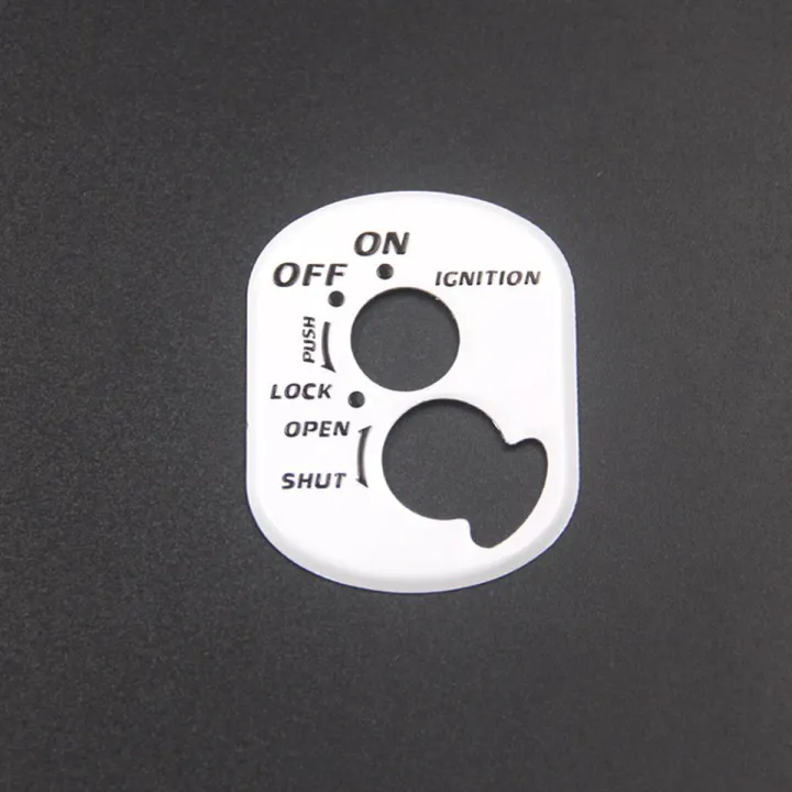 Electric ignition switch ignition lock metal sticker for HONDA Wuyang ...