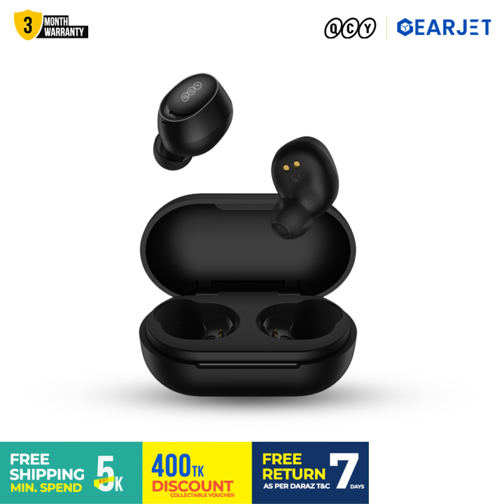 QCY ArcBuds Lite TWS Earbuds BT 5.3 32 Hours Battery Life ENC for HD Calling and QCY APP ...