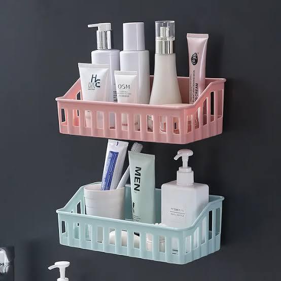 Bathroom Shelves, Kitchen Plastic Wall, Wall-mounted Toilet Toilet ...