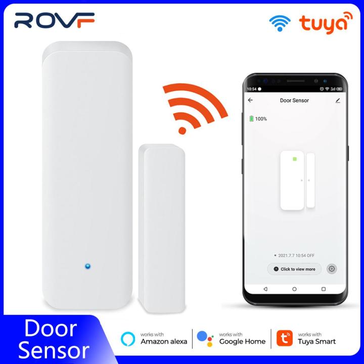 ROVF - Tuya/Smart life - WiFi Door Sensor - Mini Window Sensor - Smart ...