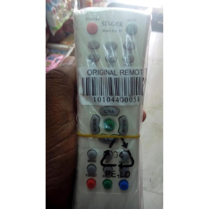 SINGER CRT TV REMOTE | Daraz.com.bd