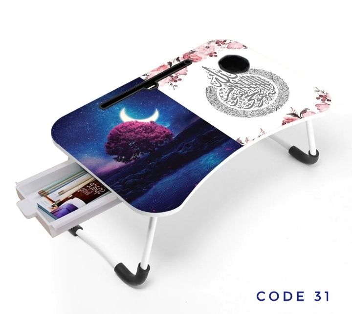 Foldable Laptop Table & Kids Reading Table - Portable And Versatile ...