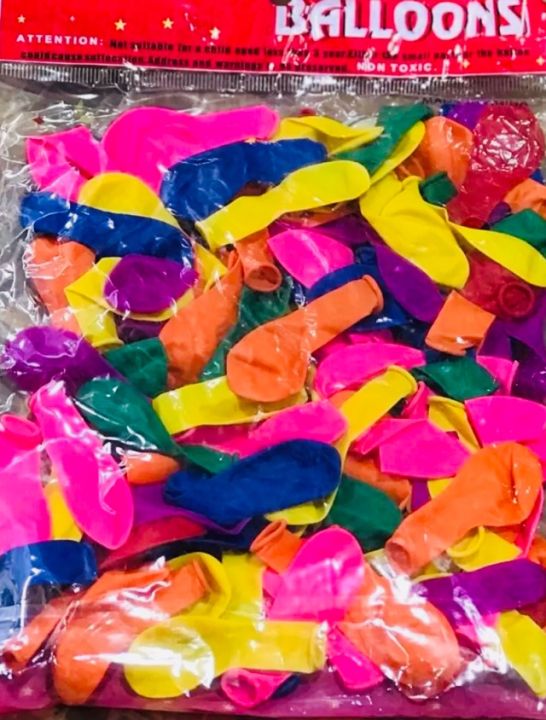 Small Balloon 100 Pieces 5 Packet | Daraz.com.bd
