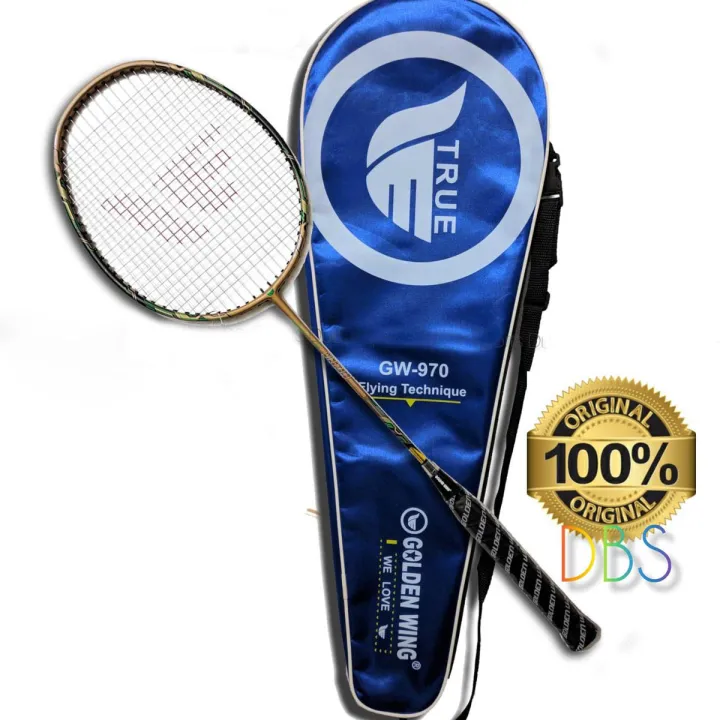 Golden Wing 907/970 Professional Badminton Single Racket - Take Your ...