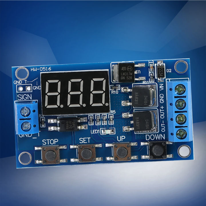 DC 5V--36V Trigger Cycle Delay Timer Switch Turn On Off Relay Module ... DC 5V--36V Trigger Cycle Delay Timer Switch Turn On Off Relay Module ...