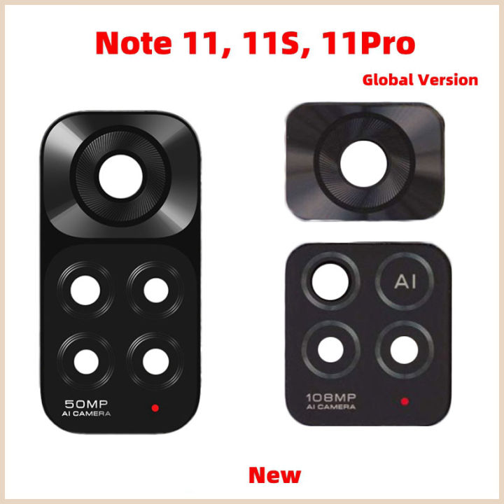 Camera Lens Glass For Xiaomi Redmi Note 11 11S 11 Pro 4G/5G Back Camera ...