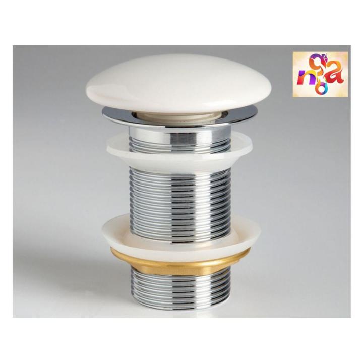 Pop-up Push Basin waste(Ceramic Cap) | Daraz.com.bd