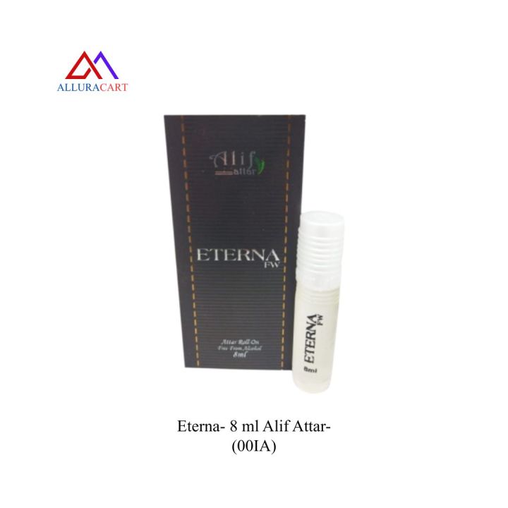 Eterna Alif Attar 8 Ml Fragrance Oil Unisex Natural Origin Italy ...