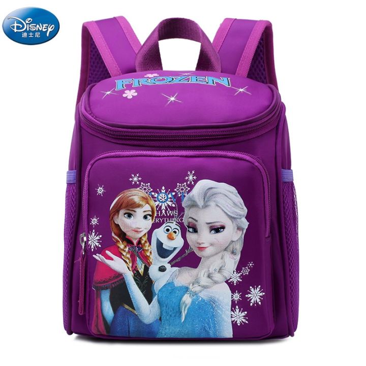 Disney New girls frozen elsa anna princess Plush Backpacks kids School ...