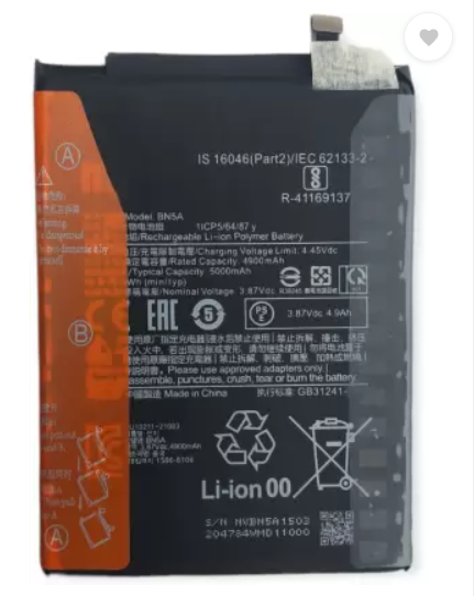 FULL CELL Mobile Battery For Xiaomi Redmi Note 10 5G BN5A | Daraz.com.bd