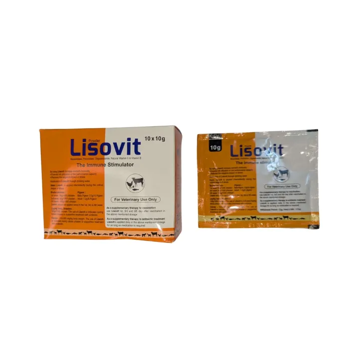 Lisovit Immune & Stress Support Booster Powder – 10 g | Daraz.com.bd