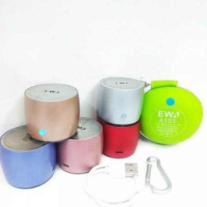 Ewa A103 Bluetooth Speaker Bass Metal Material Speaker Portable - Bluetooth Speaker | Daraz.com.bd