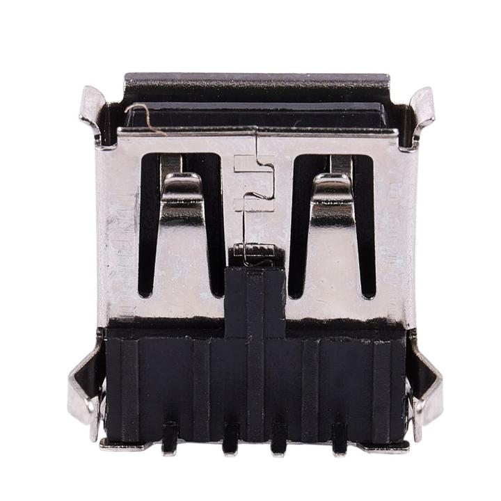 60 Pcs 15mm USB 2.0 Female Type A Port 4-Pin DIP 90 Degree Jack Socket ...