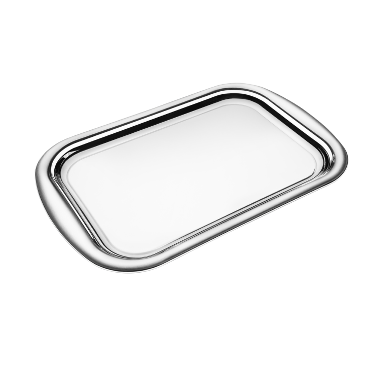Tramontina Cosmos Stainless Steel Rectangular Serving Tray - 39 cm ...